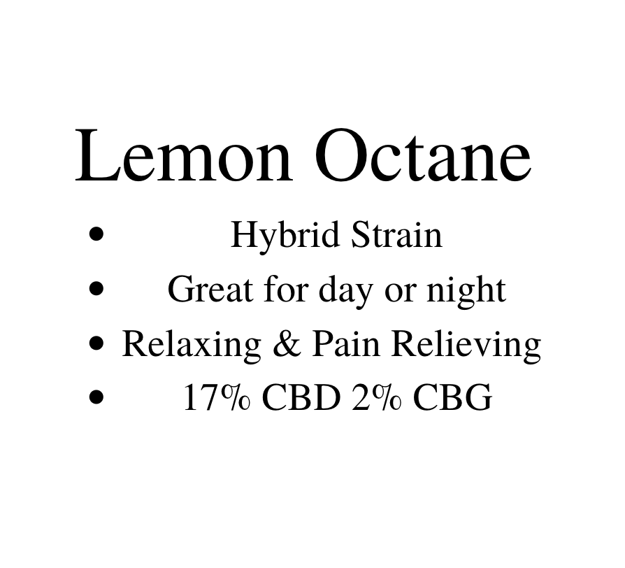 Lemon Octane CBD Flower | Simple Pure CBD